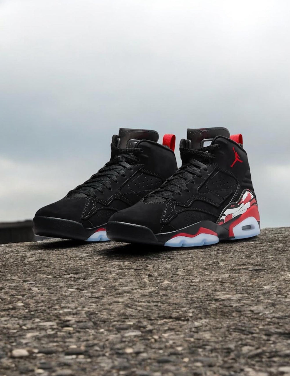 Branded Jumpman Retro 6 Mvp Black Sneakers